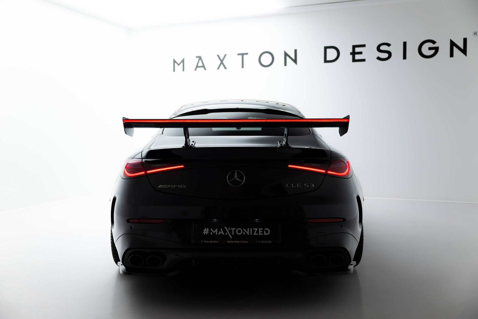 Buy Maxton Design Carbon Spoiler V.1 + LED Mercedes-AMG CLE 53 C236 ...