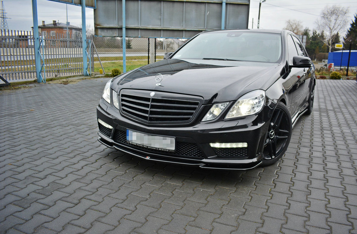 Maxton Design FRONT SPLITTER V.1 MERCEDES-BENZ E63 AMG W212 — Maxton ...