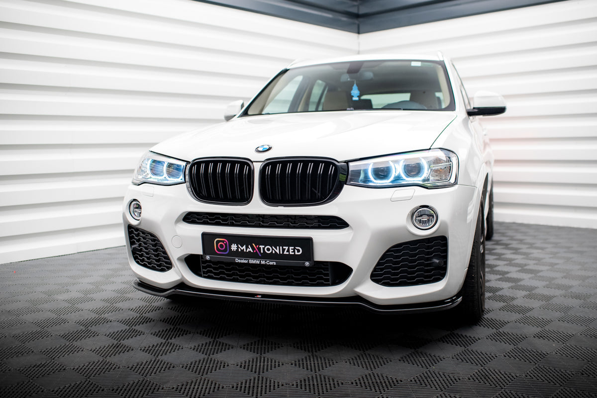Buy Maxton Design Front Splitter BMW X3 M-Pack F25 Facelift | MAXTON ...