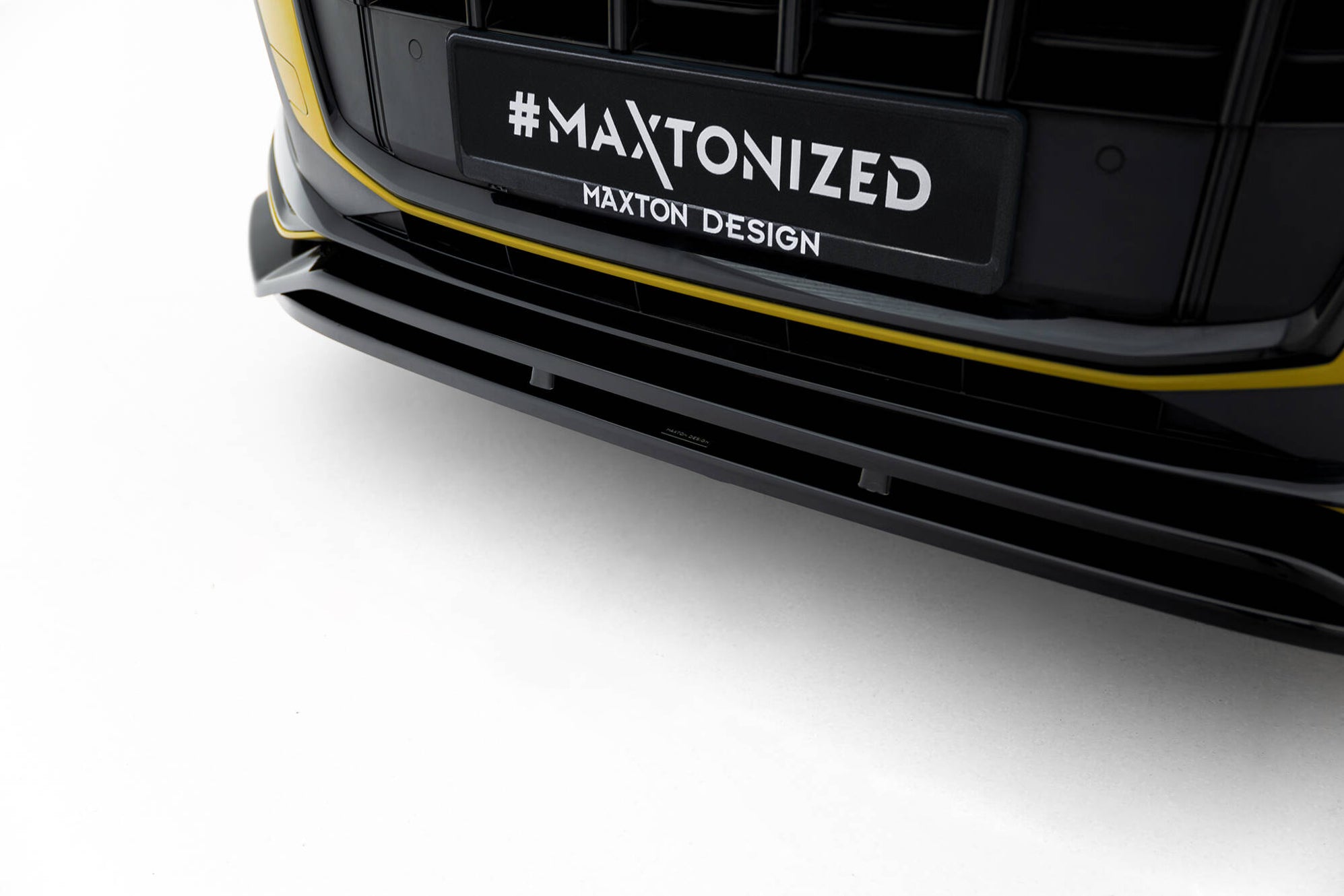 Buy Maxton Design Front Splitter V.1 Audi SQ7 /Q7 S-Line Mk2 (4M ...
