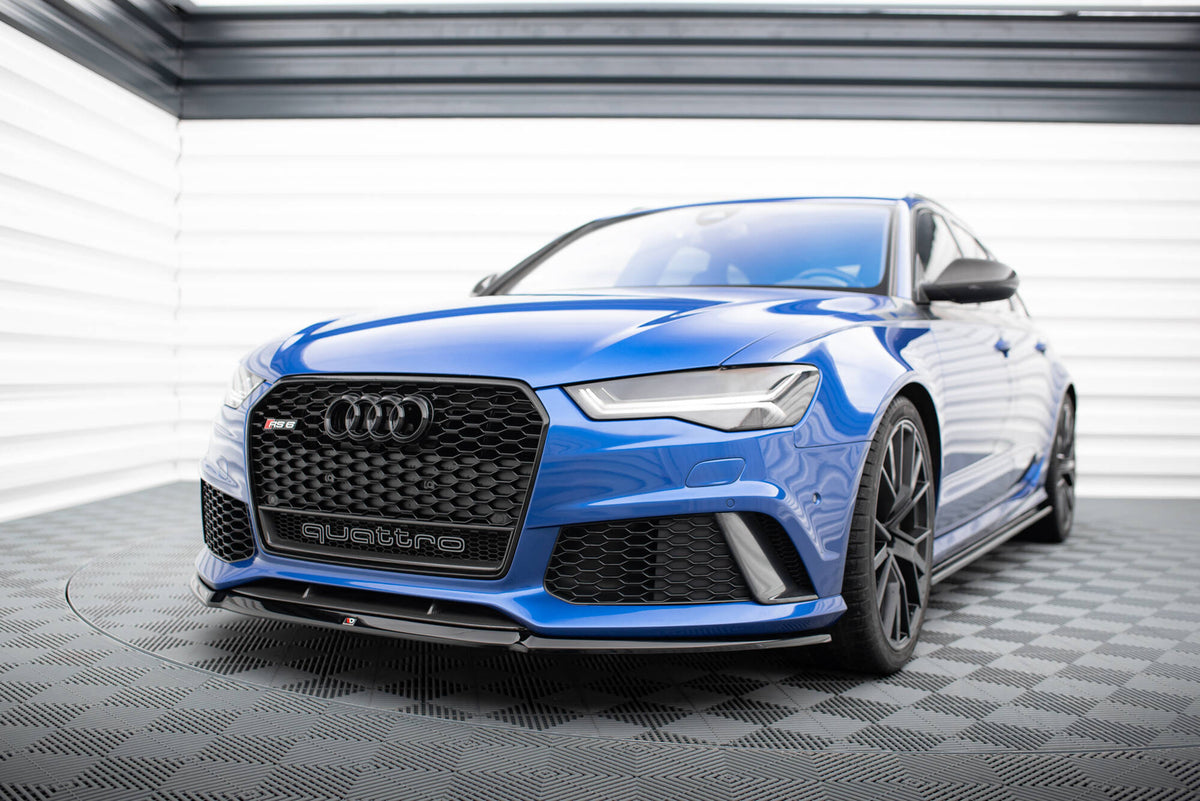 Buy Maxton Design Front Splitter V.2 Audi RS6 C7 / C7 Facelift | MAXTON ...