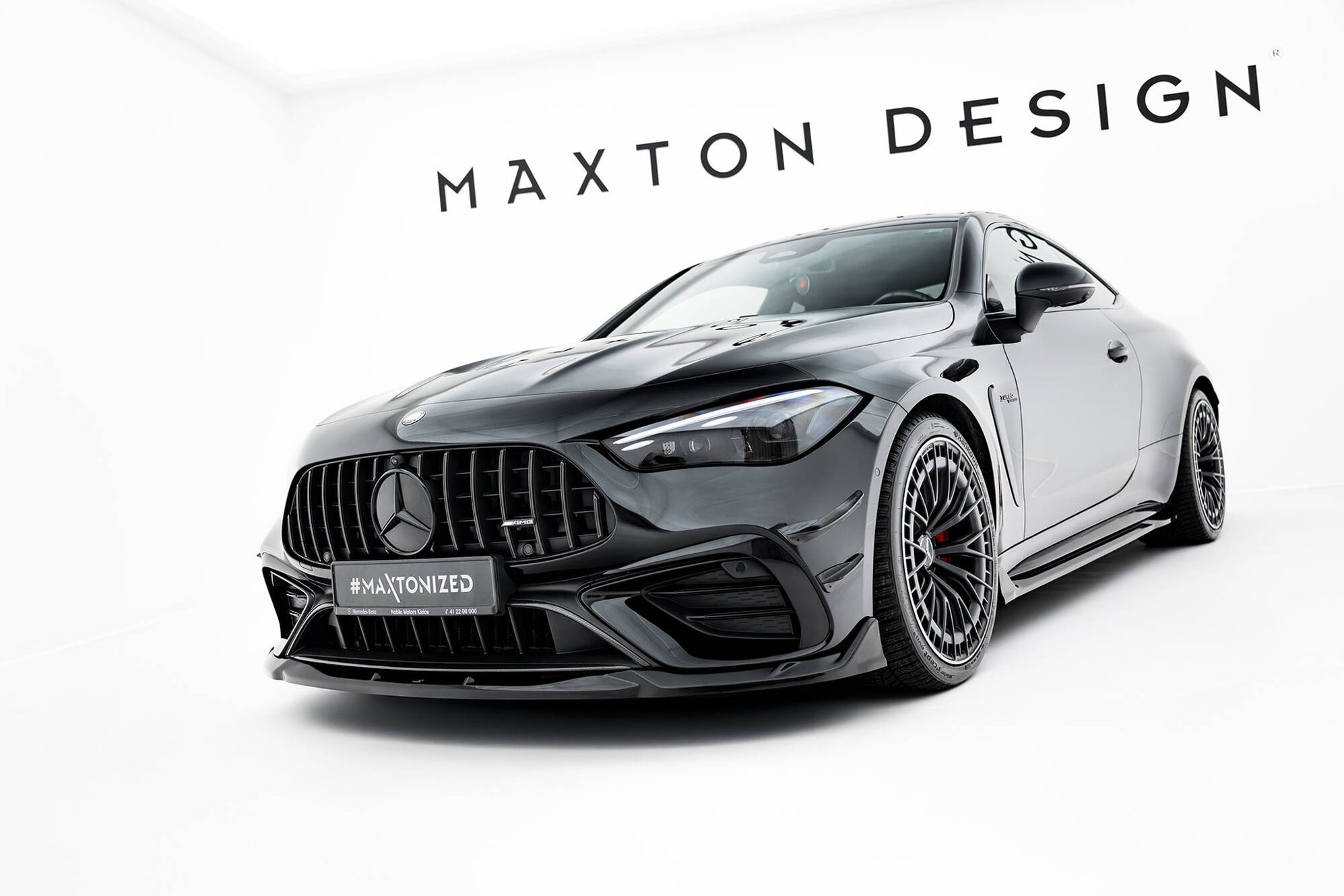 Maxton Design Front Splitter V.2 Mercedes-AMG CLE 53 C236 — Maxton ...