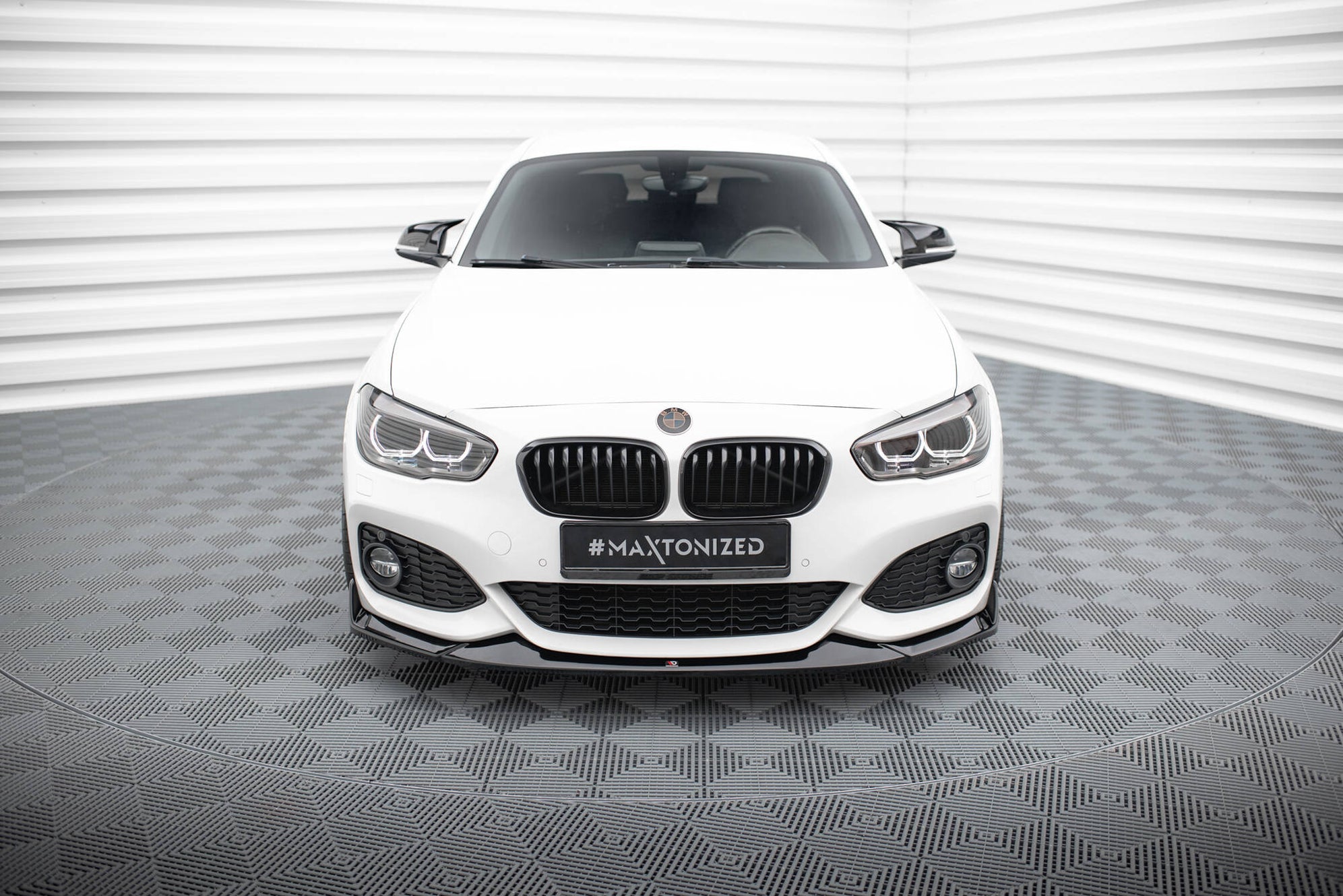 Maxton Design Front Splitter V.4 CSL Look BMW 1 M-Pack / M140i F20 ...
