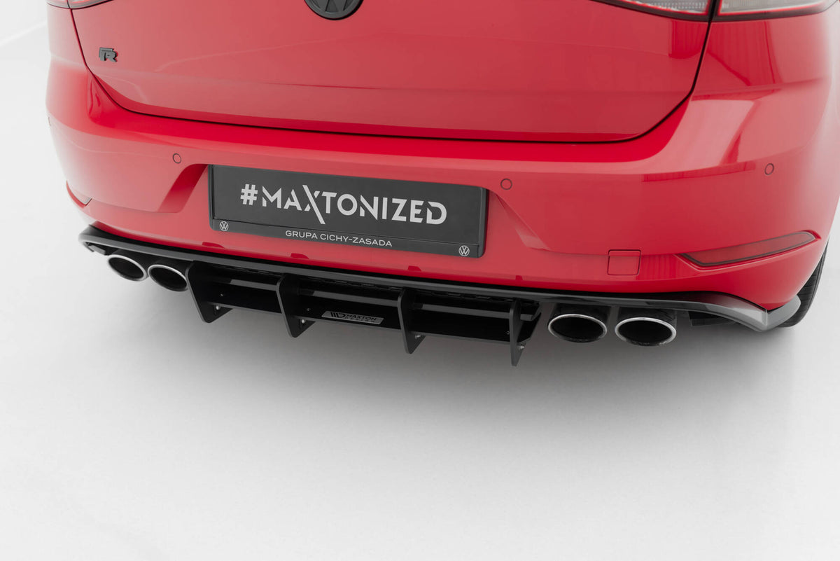 Buy Maxton Design REAR DIFFUSER Volkswagen Golf R Mk7 Facelift | MAXTON ...