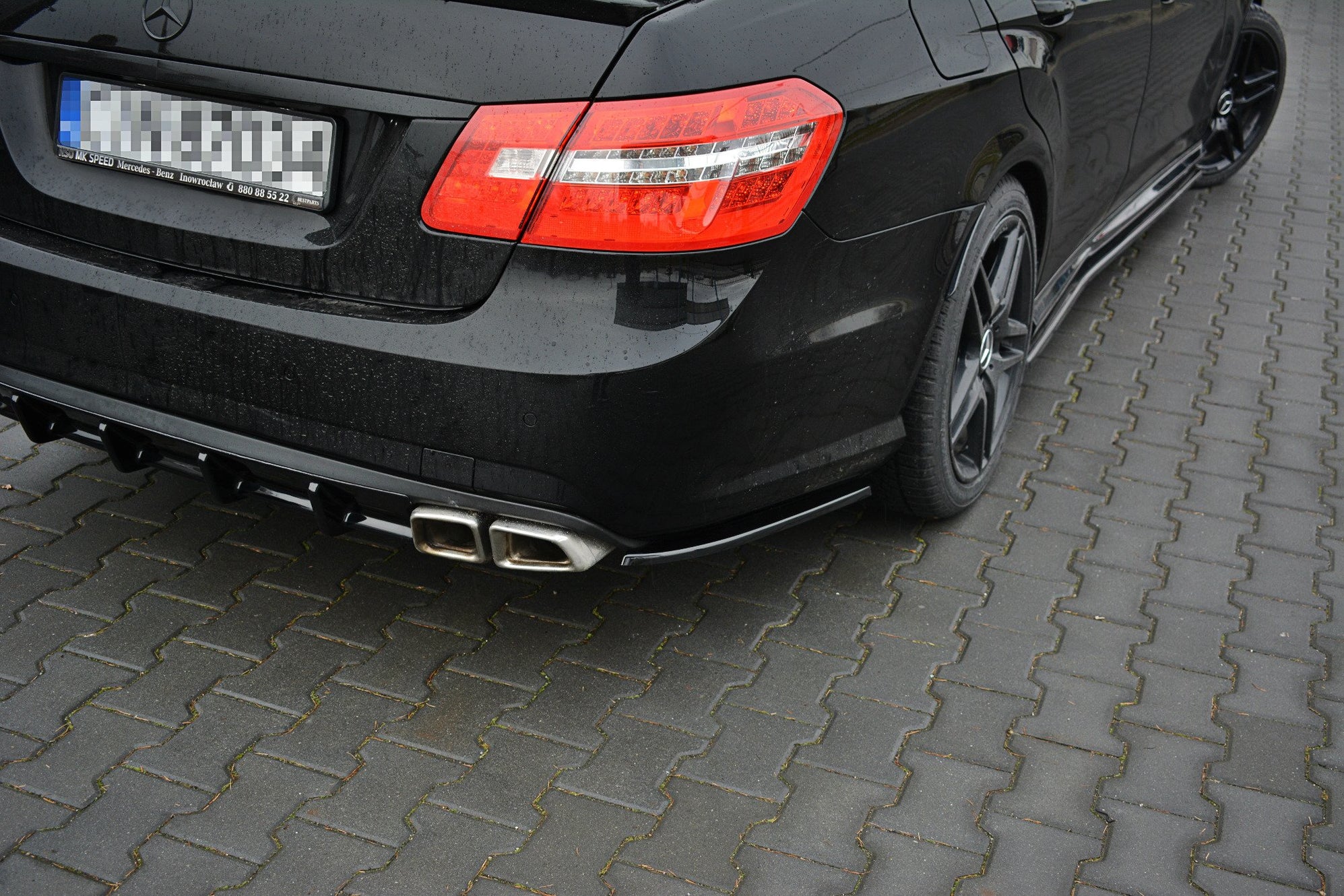 Maxton Design REAR SIDE SPLITTERS MERCEDES-BENZ E63 AMG W212 — Maxton ...