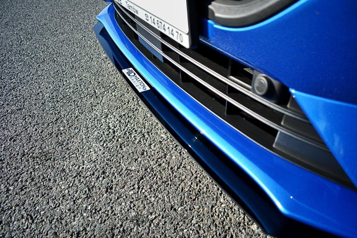 Maxton Design Racing Front Splitter Ford Focus ST / ST-Line Mk4 ...