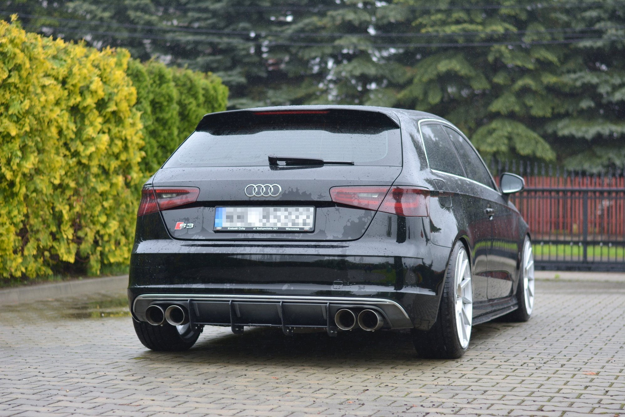 Maxton Design Rear Diffuser Audi S3 8V Hatchback / Sportback — Maxton ...