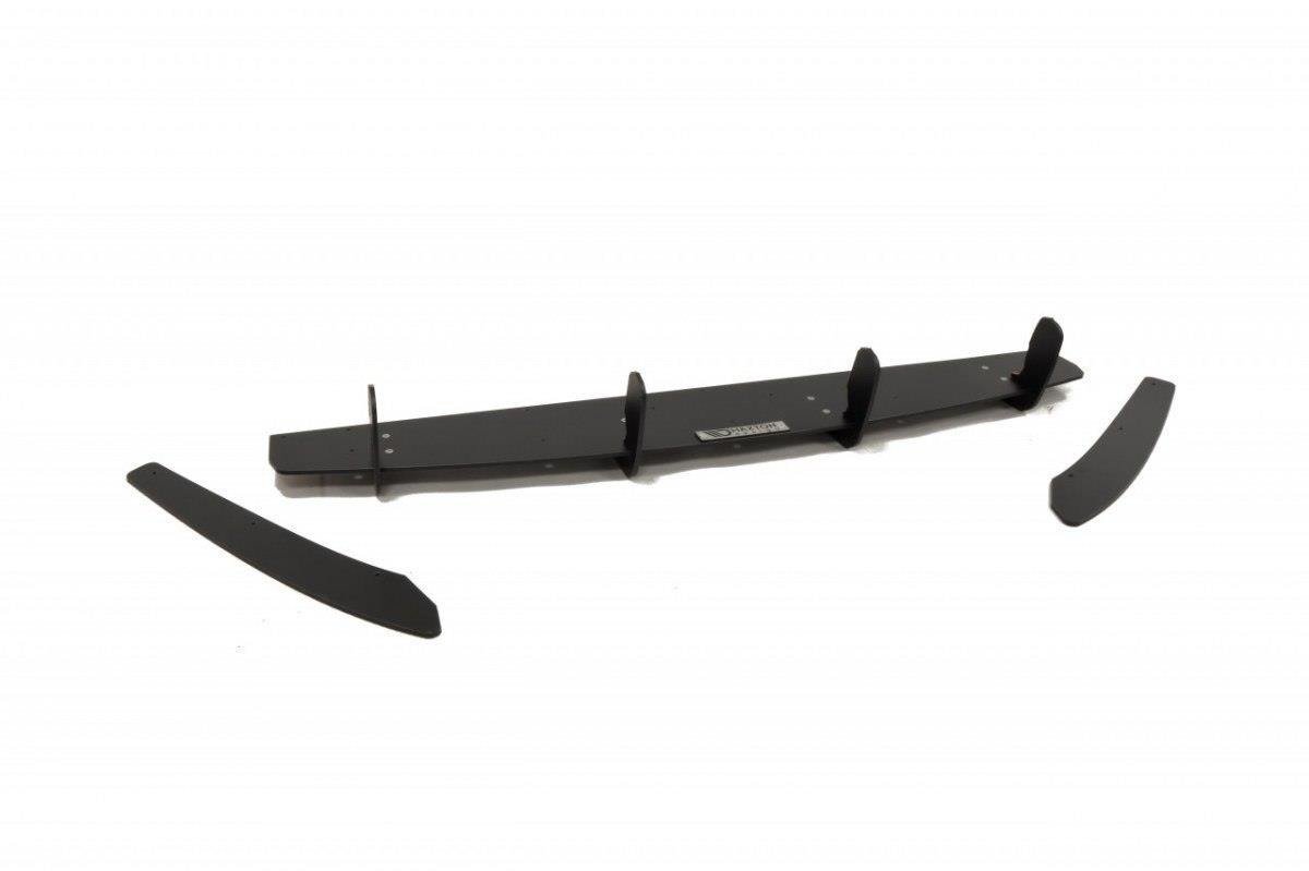 Maxton Design Rear Diffuser & Rear Side Splitters Audi A6 S-Line C7 ...