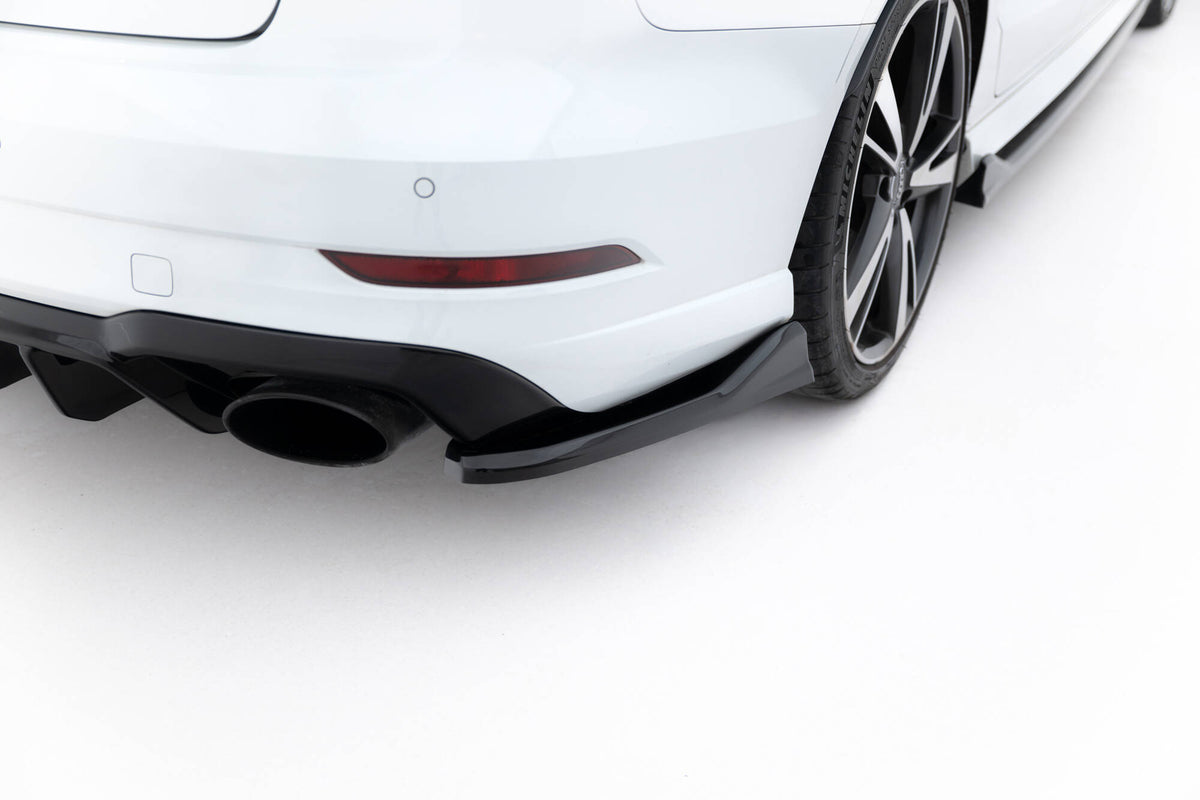 Maxton Design Rear Side Splitters V.5 Audi RS3 Sedan 8V Facelift ...