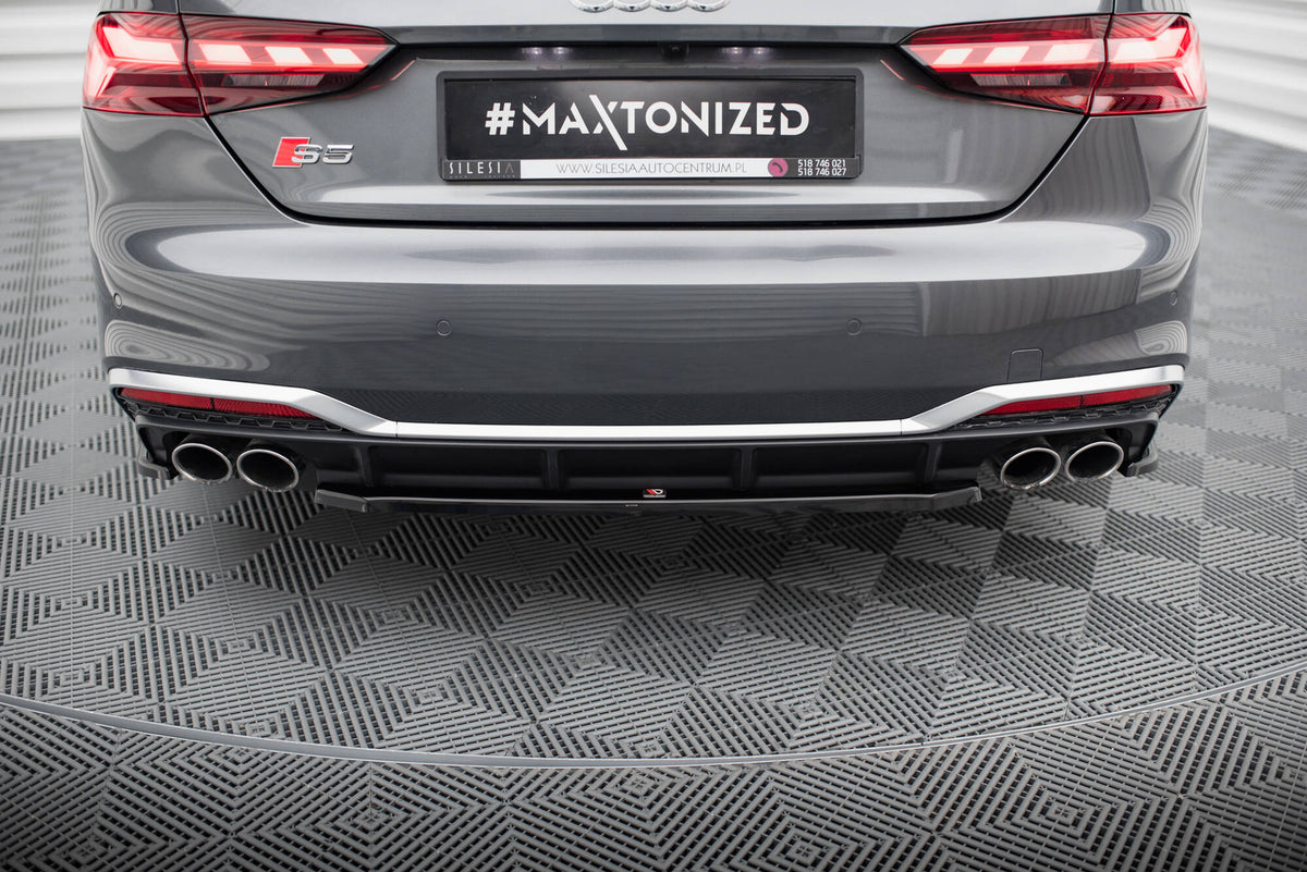 Buy Maxton Design Rear Splitter for Audi S5 Sportback / Coupe F5 ...