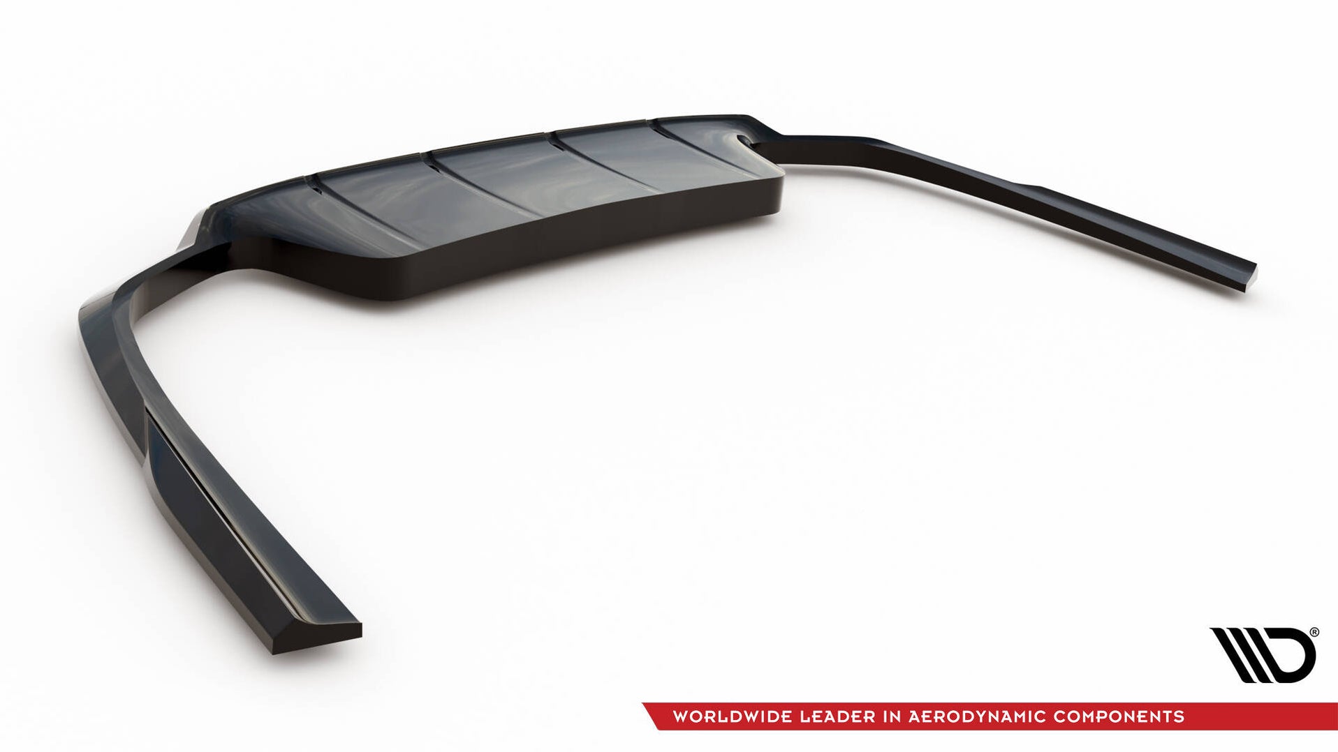 Maxton Design Rear Splitter (with vertical bars) Mercedes-Benz CLE AMG ...