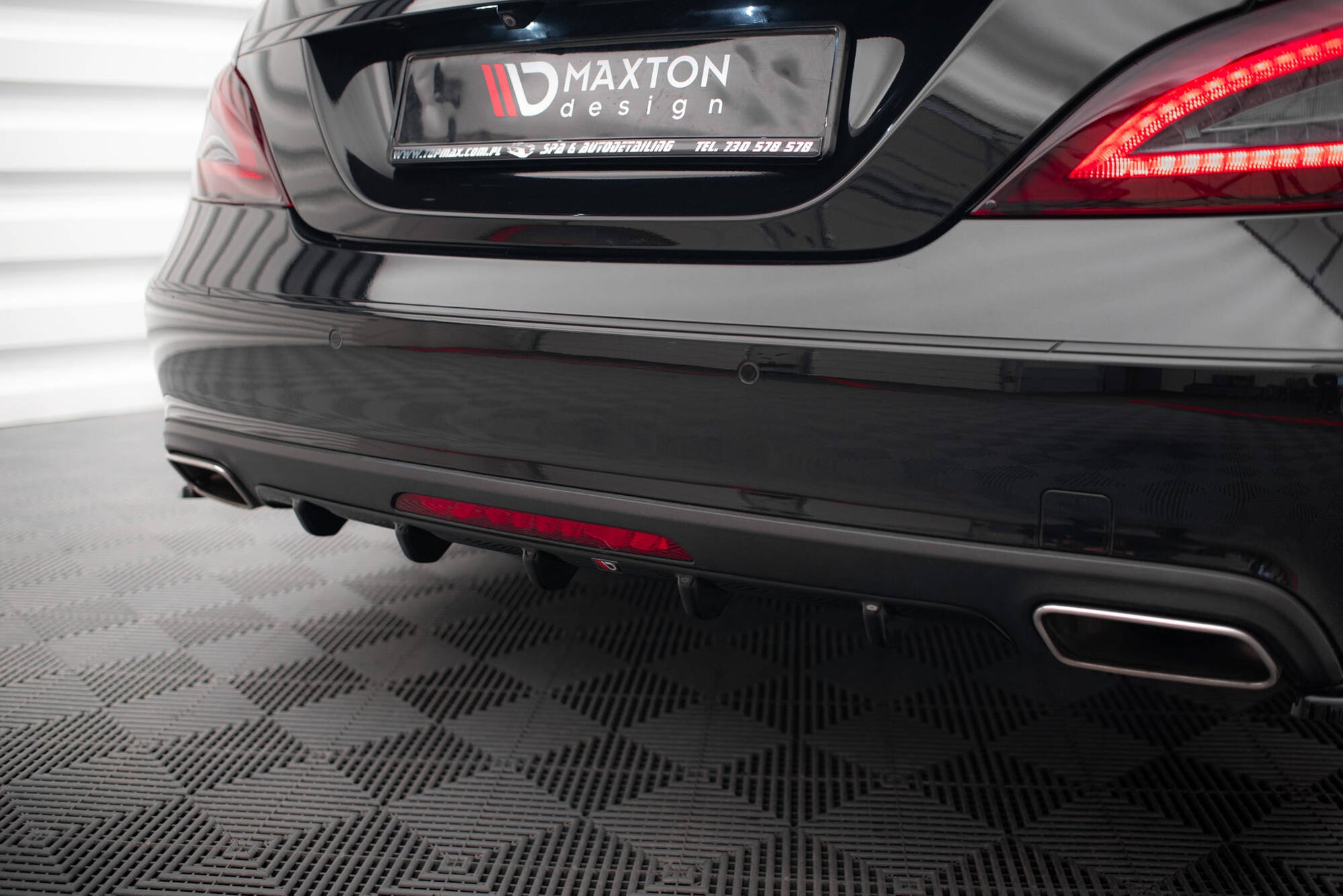 Maxton Design Rear Valance Mercedes-Benz CLS C218 — Maxton Design AU