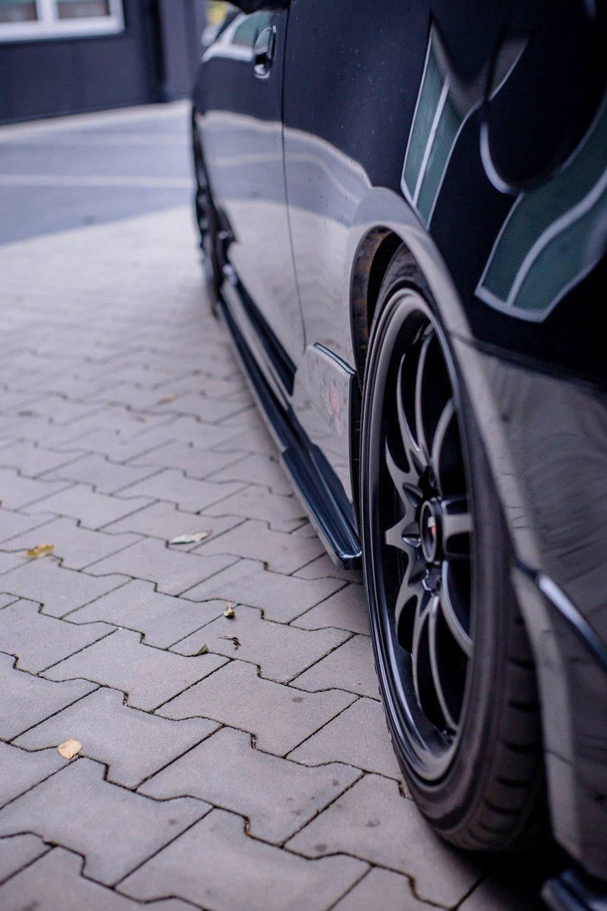 Maxton Design SIDE SKIRTS DIFFUSERS HONDA CIVIC EP3 (MK7) TYPE-R/S FAC ...