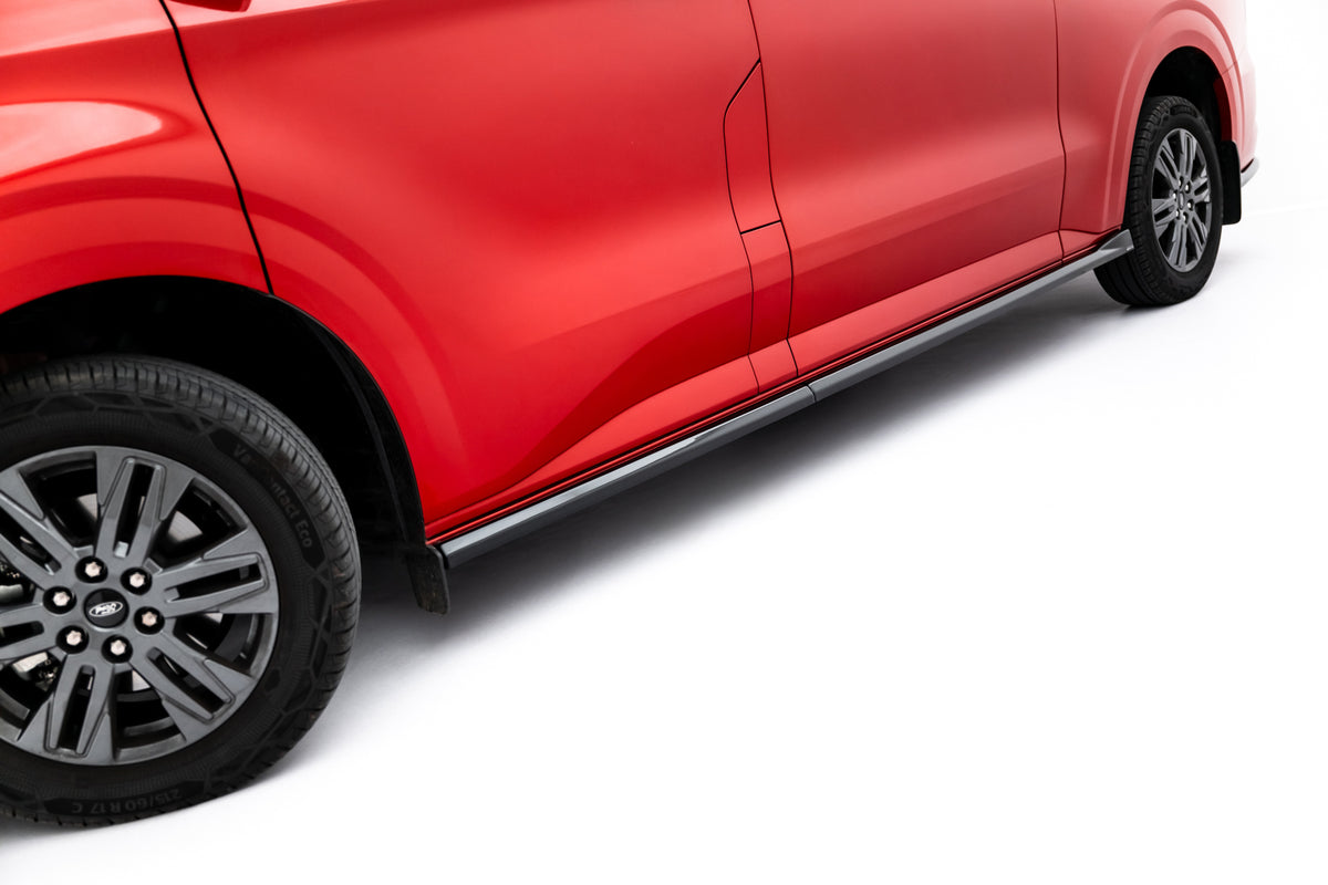 Maxton Design Side Skirts Diffusers Ford Transit Custom L2 / Tourneo C ...