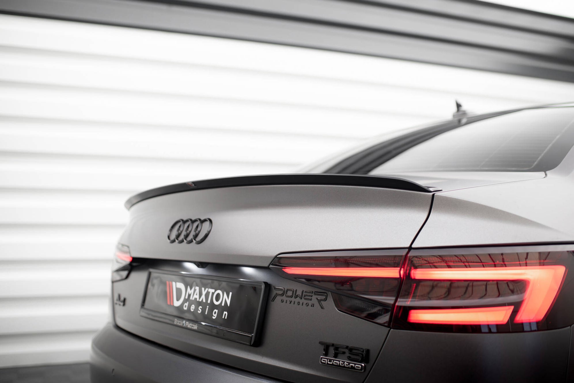 Buy Maxton Design Spoiler Cap V.2 Audi S4 / A4 Standard / S-Line ...