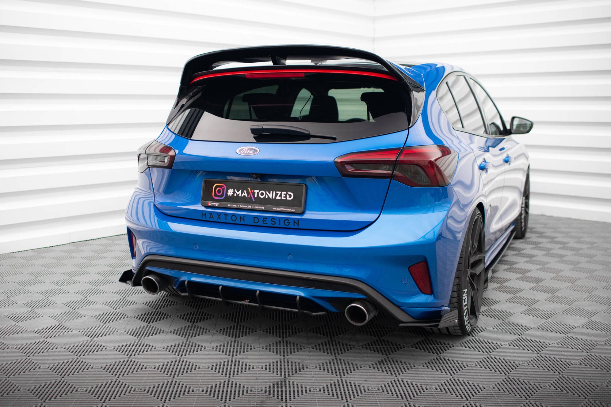 Maxton Design Street Pro Rear Diffuser Ford Focus ST Mk4 — Maxton Design AU